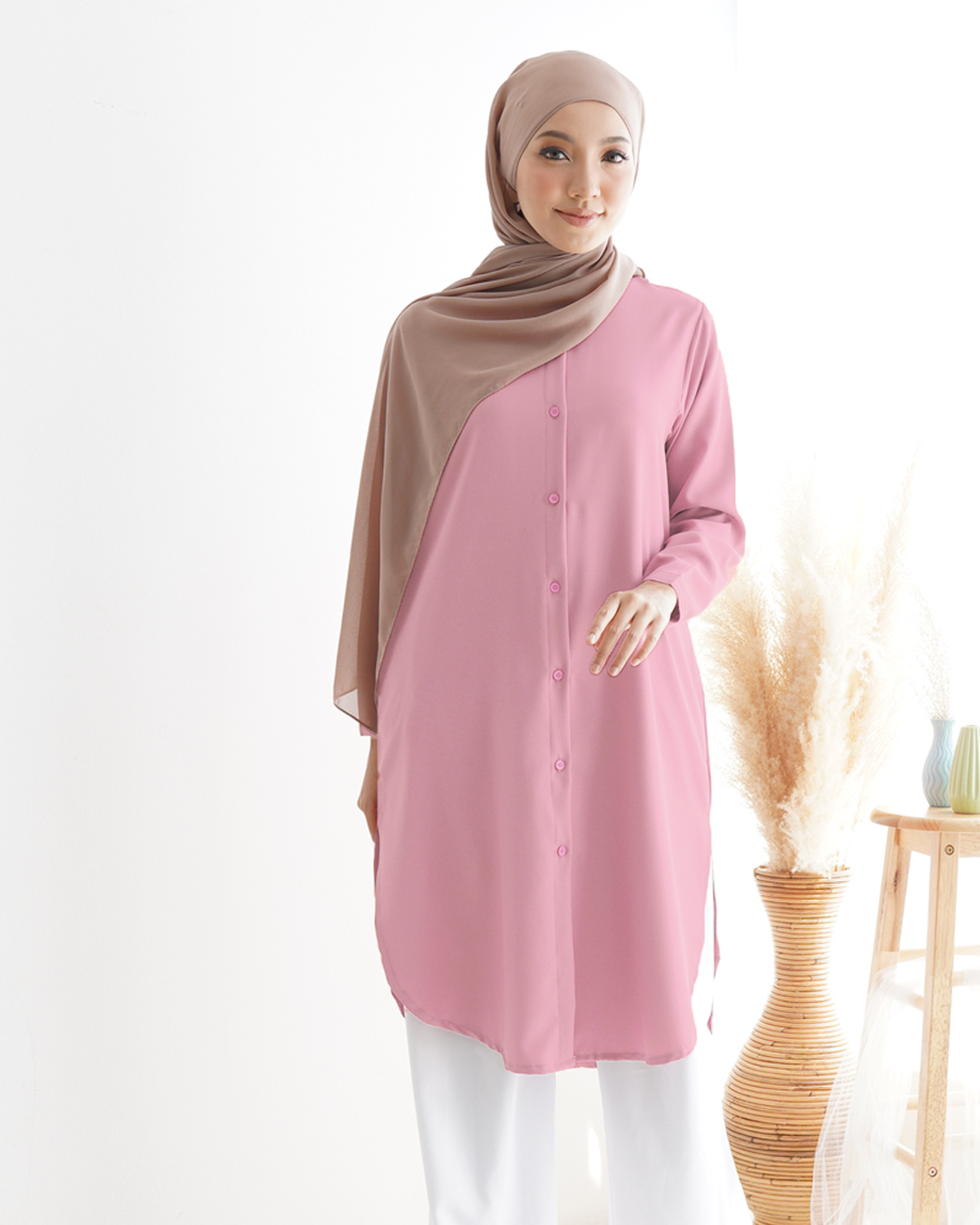 Bubbly Orked | Baju Kurung | Kebarong | Casual | Formal | TOPS LEONA